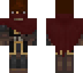 ElChela50MC (Caballero con Capa Roja) | Minecraft Skin