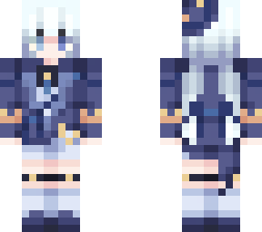 genshin furina | Minecraft Skins