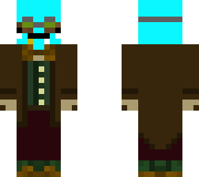 lucky steampunk bold | Minecraft Skin