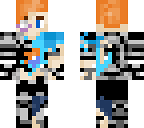 Nori - Damaged 2 | Minecraft Skin