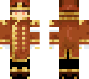 Orange Suit Conductor | Minecraft Skin