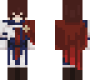 Red Cape | Minecraft Skin