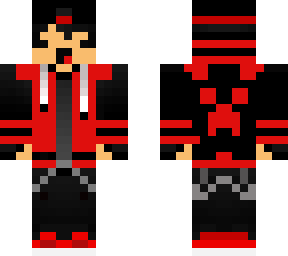 Red gamer 2 | Minecraft Skin