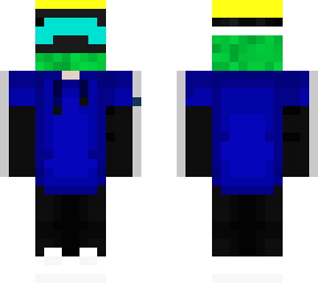 SHR302 Nowy Kask z z daszkiem | Minecraft Skin