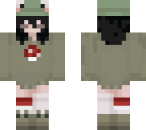 mushroom girl | Minecraft Skins