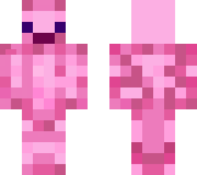 8-bit axolotl | Minecraft Skin
