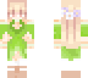 Forest Flower Girl | Minecraft Skin