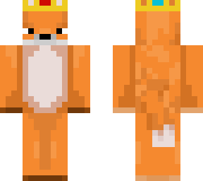 King fox | Minecraft Skin