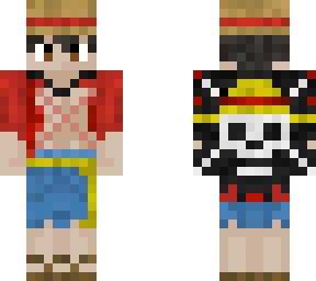 Luffy pirate flag | Minecraft Skin