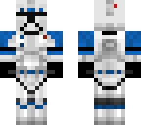 My custom Clone trooper! (Clone trooper Manta) | Minecraft Skin