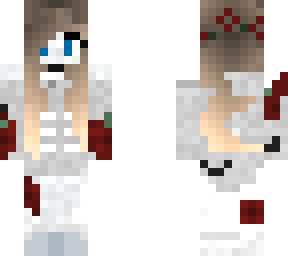 skeleton girl | Minecraft Skin