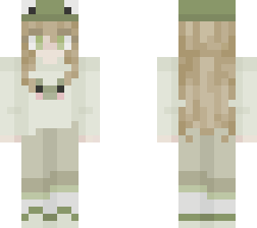 tomboy girl froggy skin | Minecraft Skin