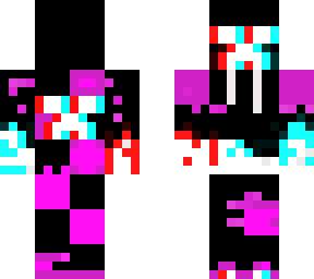 Glitched creeper | Minecraft Skin