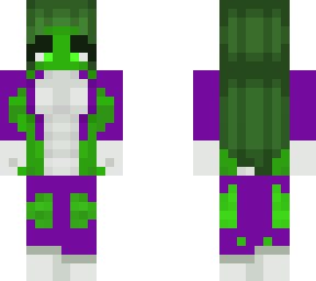 rage She-hulk | Minecraft Skin