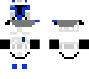 Clone Captain Rex (CT-7567) (Phase 1) (range finder down) | Minecraft Skin