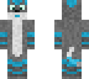 Iron Wolf Furry | Minecraft Skin