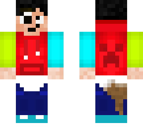 me in diarrhea with diaper | Minecraft Skin