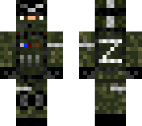 Russian VDV Paratrooper | Minecraft Skin