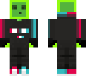 Slime tik tok style | Minecraft Skin