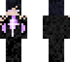 Sung Jin Woo (Shadow Monarch) | Minecraft Skin