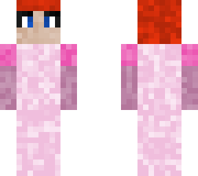 Ariel's Pink Dress | Minecraft Skin
