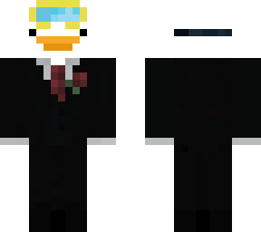 duck suit sigma | Minecraft Skin
