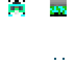 kask bialy | Minecraft Skin