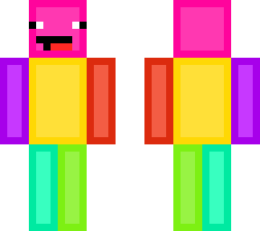 multi color skin | Minecraft Skin