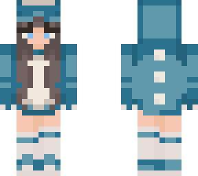 Ronflex // Snorlax girl | Minecraft Skin