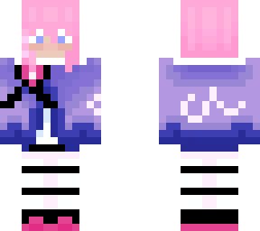 strawberry crepe cookie - yogurt phantom | Minecraft Skin