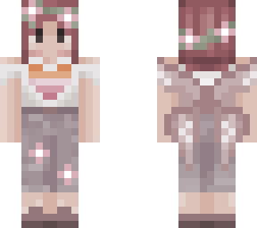 valentines day wlw flower fairy | Minecraft Skin