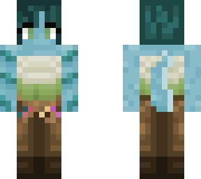Apollo full merfolk | Minecraft Skin