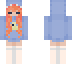 Ginger Shark Girl Default | Minecraft Skin