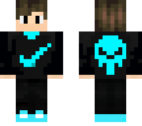 Nike blue boy LEGEND | Minecraft Skin