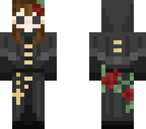 plague doctor girl edited | Minecraft Skin