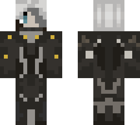 Raiden Metal Gear Rising | Minecraft Skin