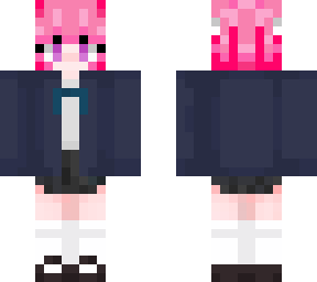Short pink hair | Minecraft Skin