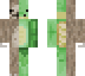 Slothurtle (collab) | Minecraft Skin