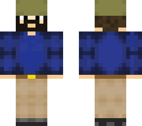 Soldier Red Ribbon | Minecraft Skin