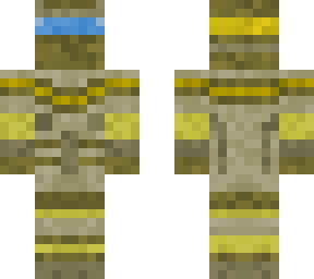 yellow resistance gunner | Minecraft Skin