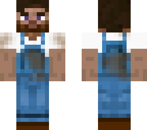 “Steve, you been up to farming huh” | Minecraft Skin
