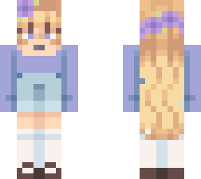 . lavender fields . | Minecraft Skin