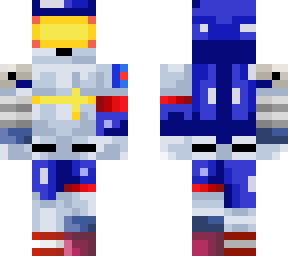 mecha sonic | Minecraft Skins