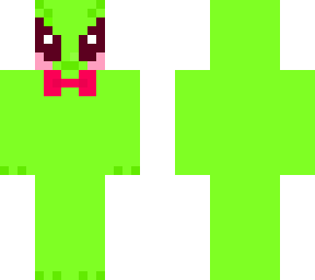 Beetlescreech bowtie alien cute | Minecraft Skin