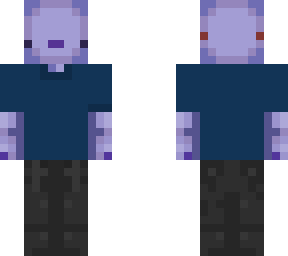 Blue axolotl | Minecraft Skin