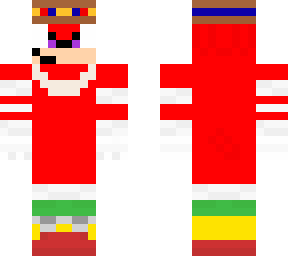 boom knuckles with ova hat | Minecraft Skin