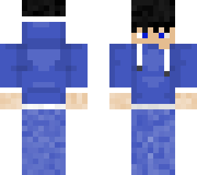 cool blue guy | Minecraft Skin