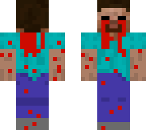evil steve | Minecraft Skin