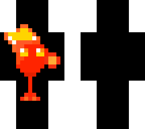 fire peashooter (pixel art) | Minecraft Skin