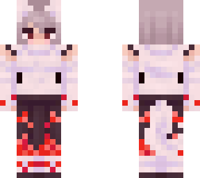 momiji inubashiri - touhou project (64x) | Minecraft Skin